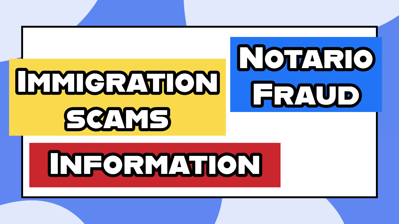 Immigration Scams and Notario Fraud Information - MIRA Coalition
