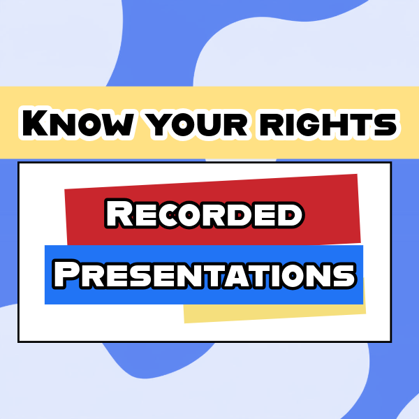Know Your Rights Recorded Presentations and Slides - MIRA Coalition